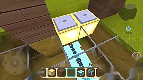 迷你世界车库门制作教学