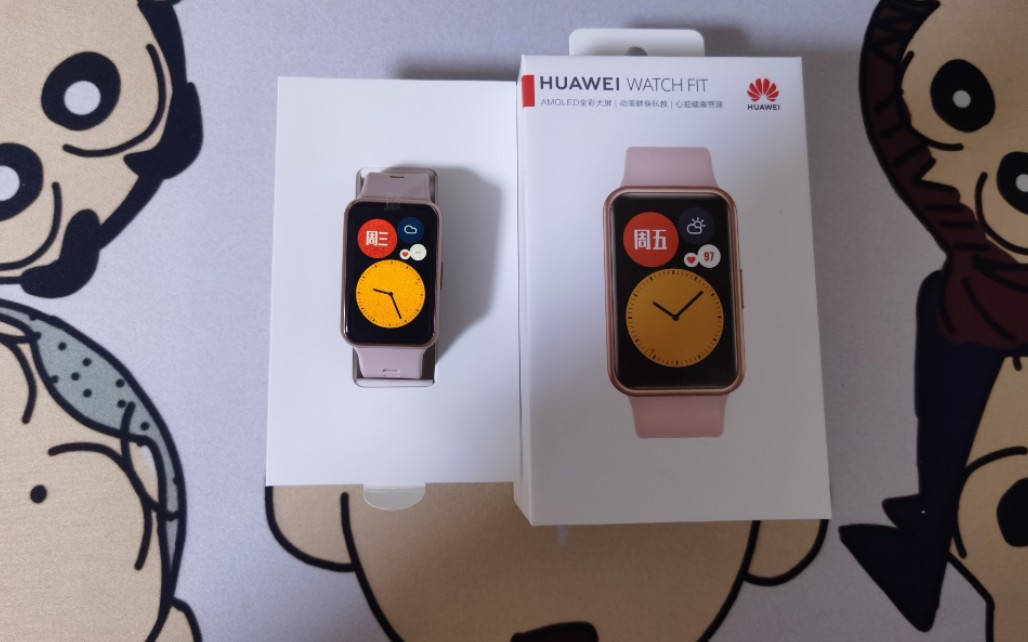 我的第二个手环～华为watch fit