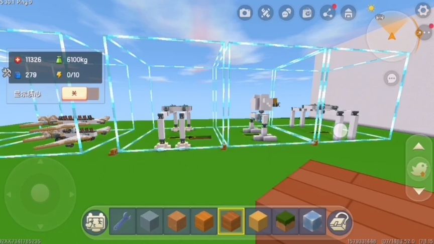 迷你世界:时光驾驶飞机超大翻车现场