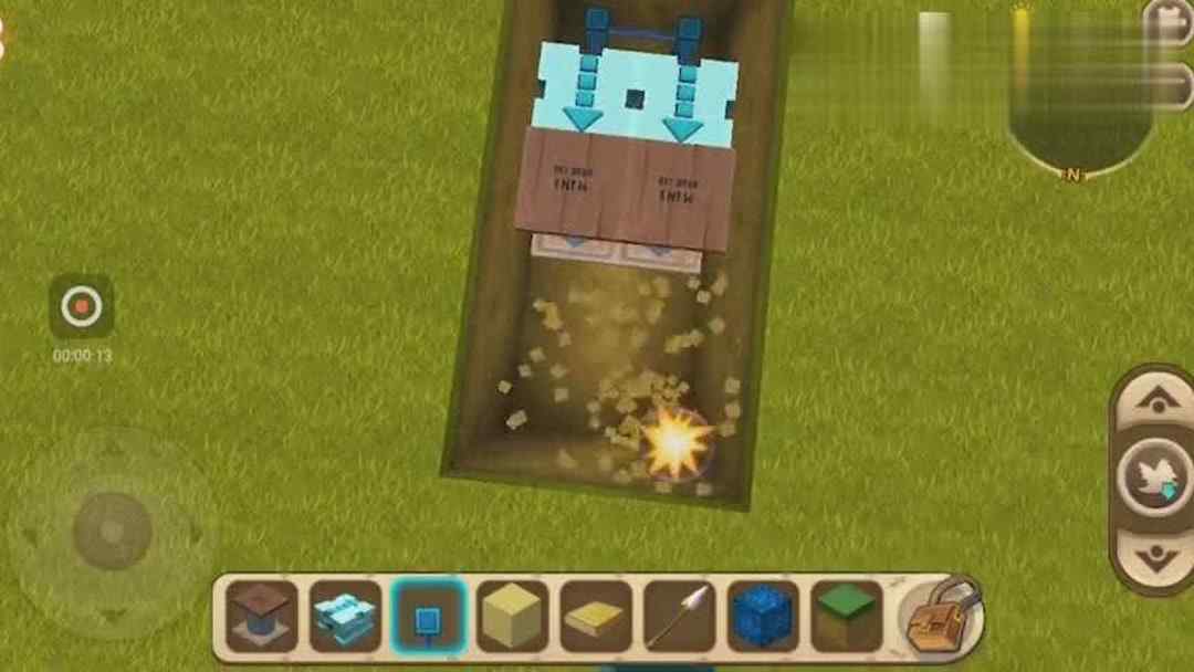 迷你世界:教你怎么简单暴力的开门,是不是很有用?