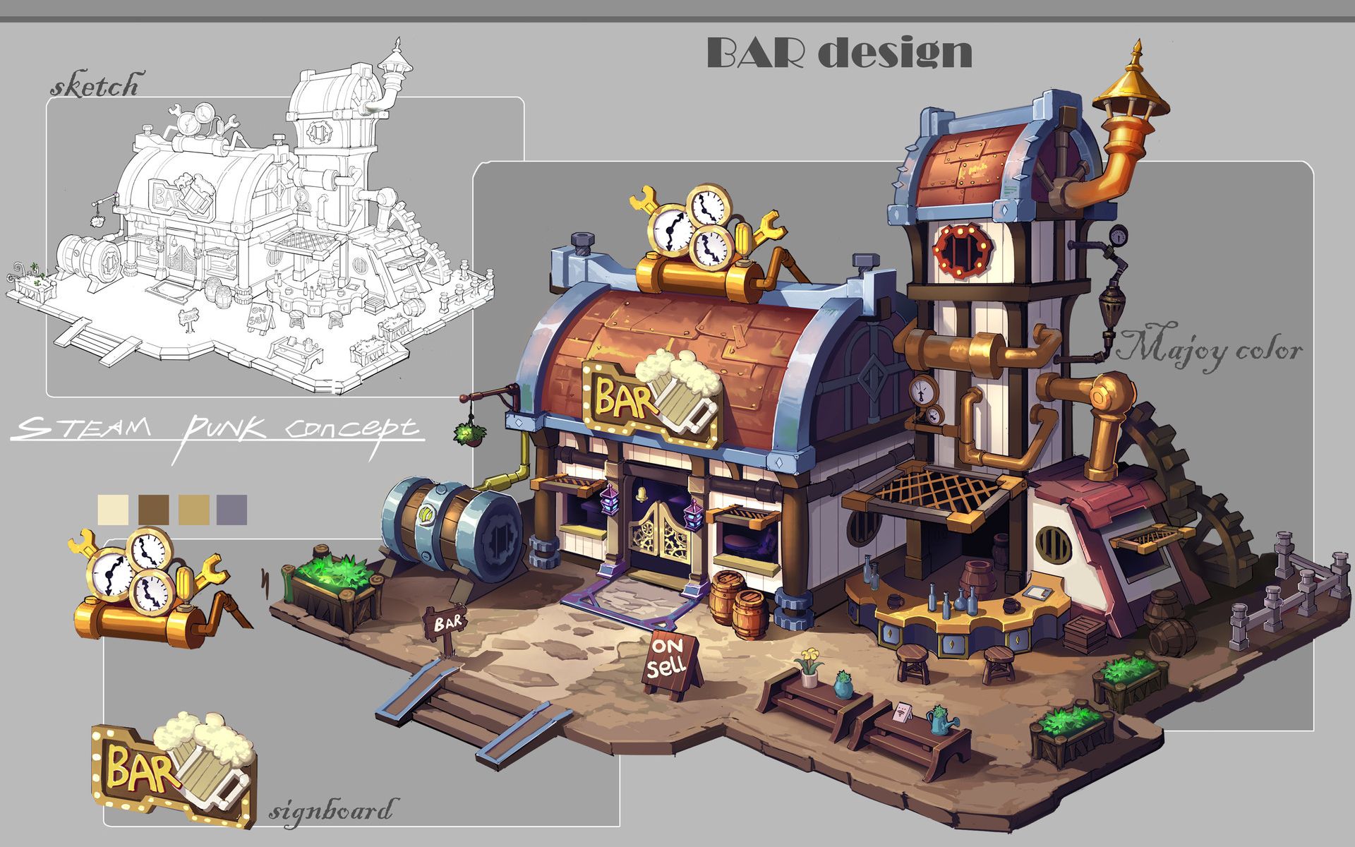 教你建模一栋房子!Maya游戏场景模型制作教学