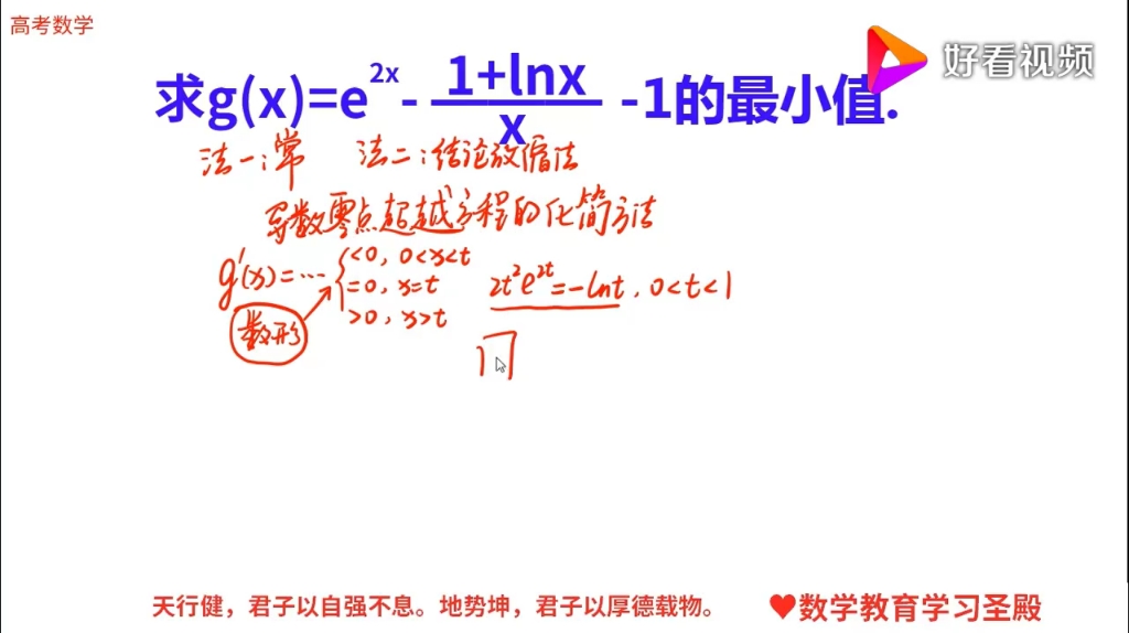 求导数最小值