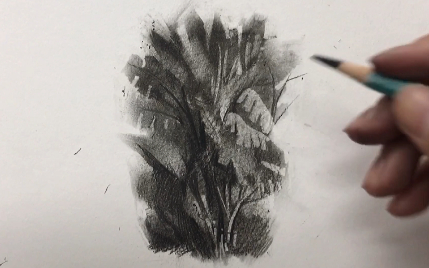 素描技法——各种质感