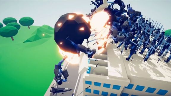 全面战争模拟器:f16战斗机大战剑圣