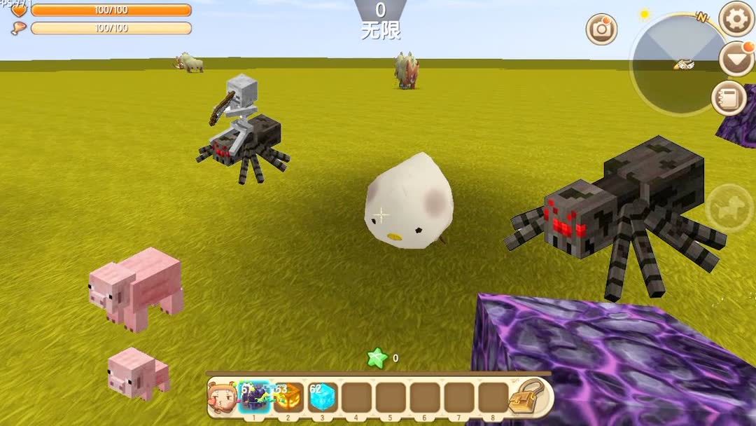 迷你世界:新生物“小胖鸡”,驯服带回家当坐骑