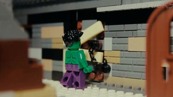 乐高动画:打开门的5种方法,真的是各路神仙,各显身手!