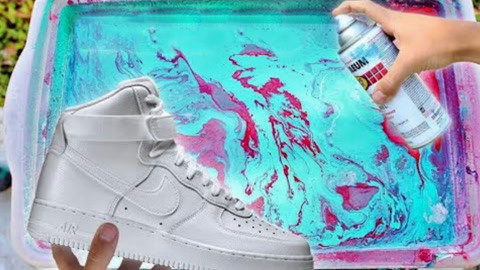 如何给鞋子上DIY好看的花纹,过程原来这么简单!