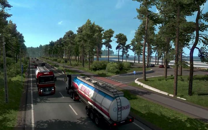 【模拟驾驶】欧洲卡车模拟器,一千五百公里载送电子产品