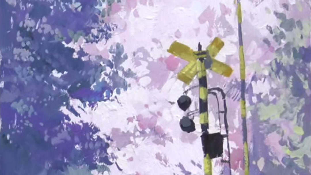 色彩动漫场景—浪漫樱花