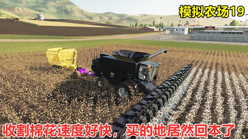 模拟农场19创业记41:收完棉花卖了钱农田不但回本,居然还赚钱了