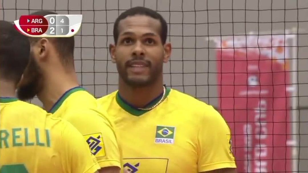 2019男排世界杯 【巴西男排3比0完胜阿根廷 唯一保持不败】男排世界...