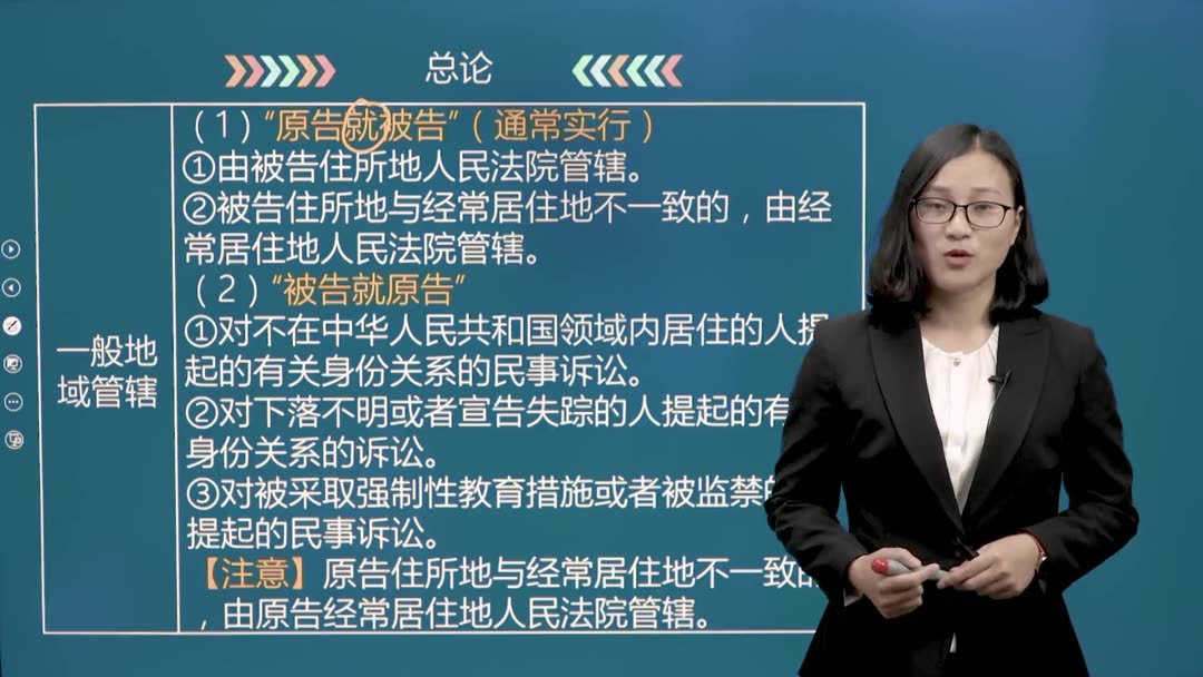 2019经济法基础第七讲:第一章 第二节 诉讼管辖
