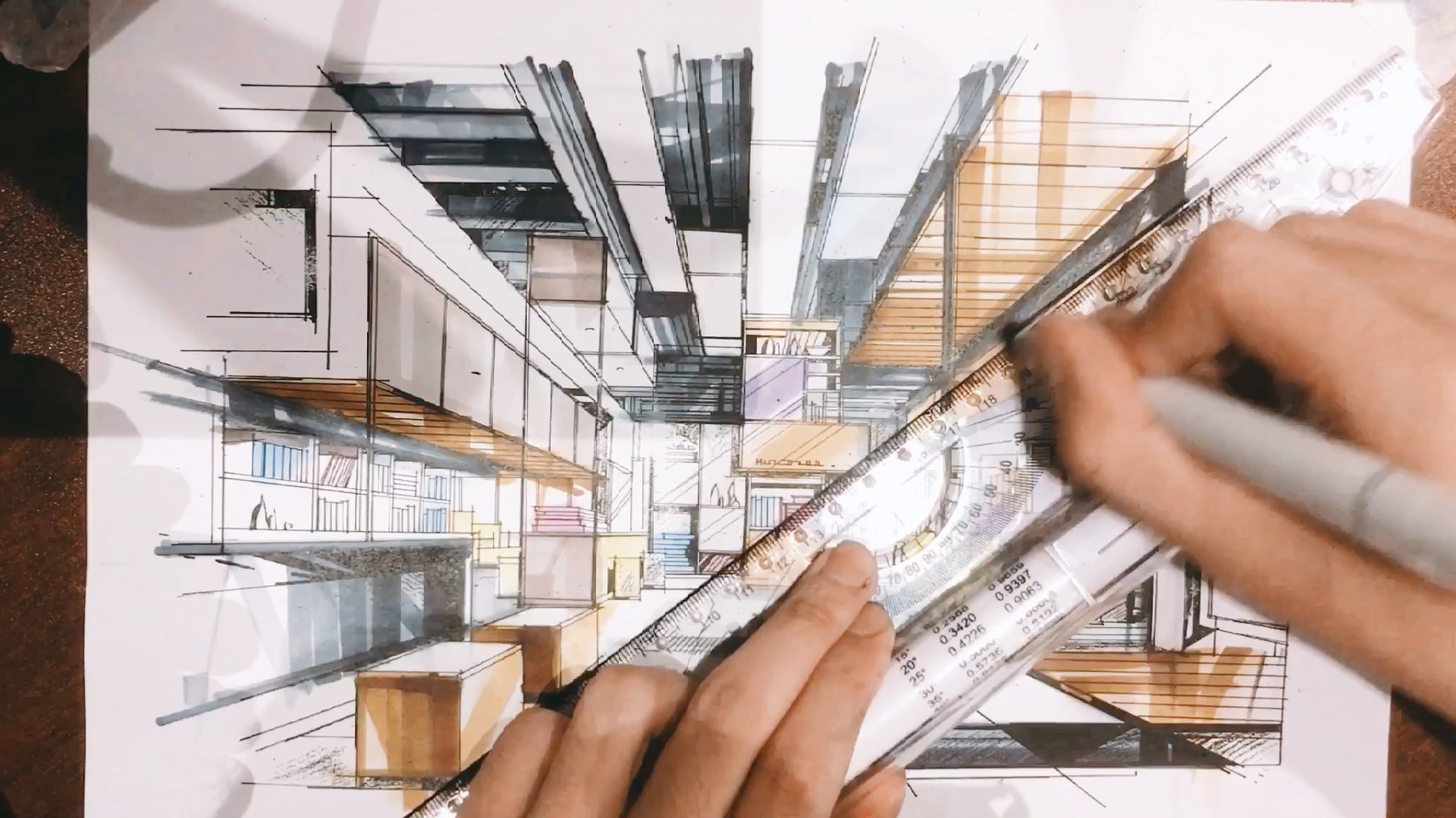 室内手绘效果图完整版啦