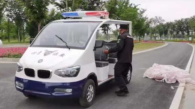 同润星巡逻车,城管社区物业学校保安工厂公园接待四轮电动巡逻车