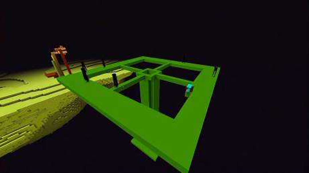 我的世界服务器生存,玩家用简单的方法教你做一个小黑塔