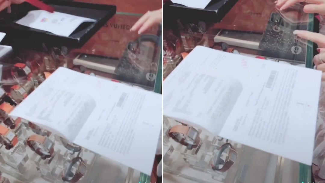 1分钟花了8⃣️万买了一个爱马仕手表⌚️送好姐妹