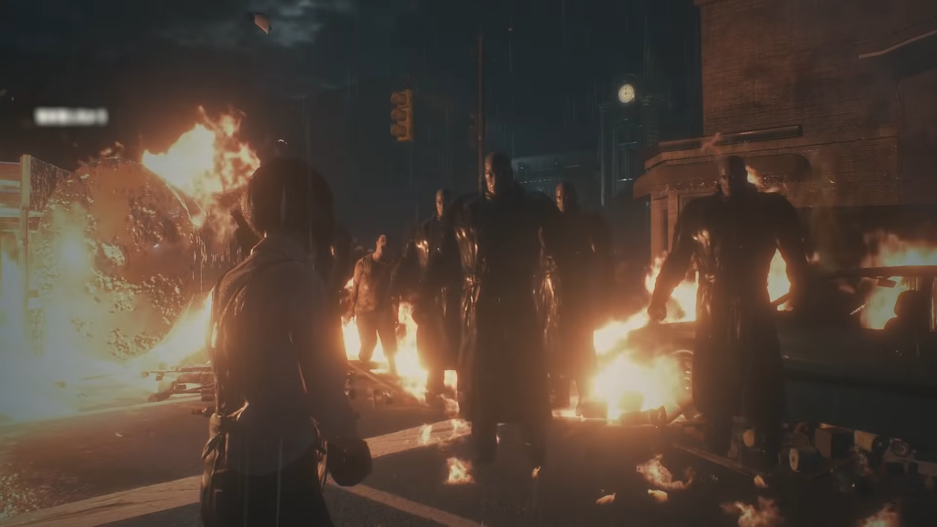 《生化2重制》BUG演示:暴君在里世界的各种奇特景象(详情见简介)