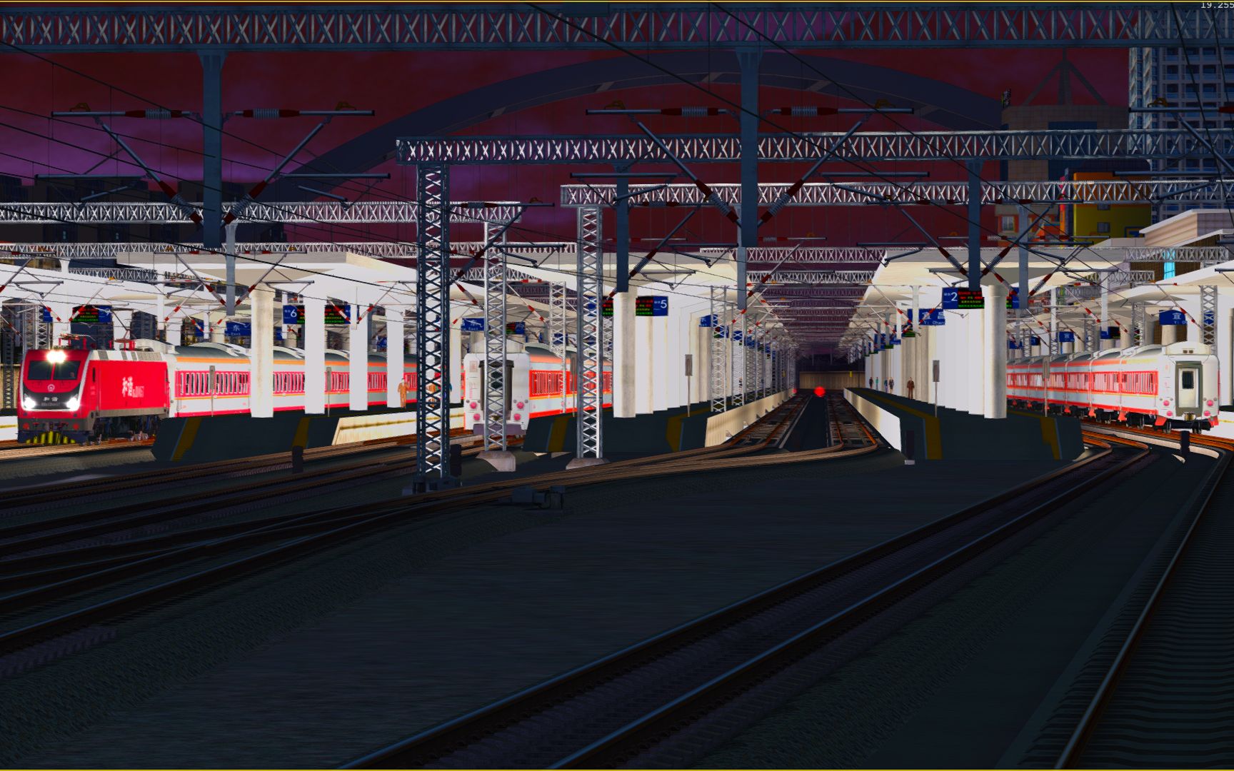 模拟火车行车实况|进穗老牌车K932次广州东-襄阳 【枝江-襄阳】行车...