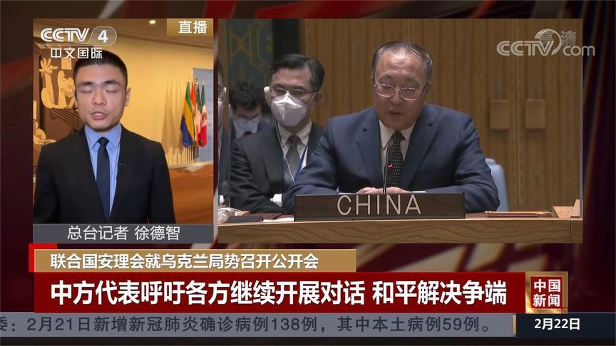 联合国安理会就乌克兰局势召开公开会