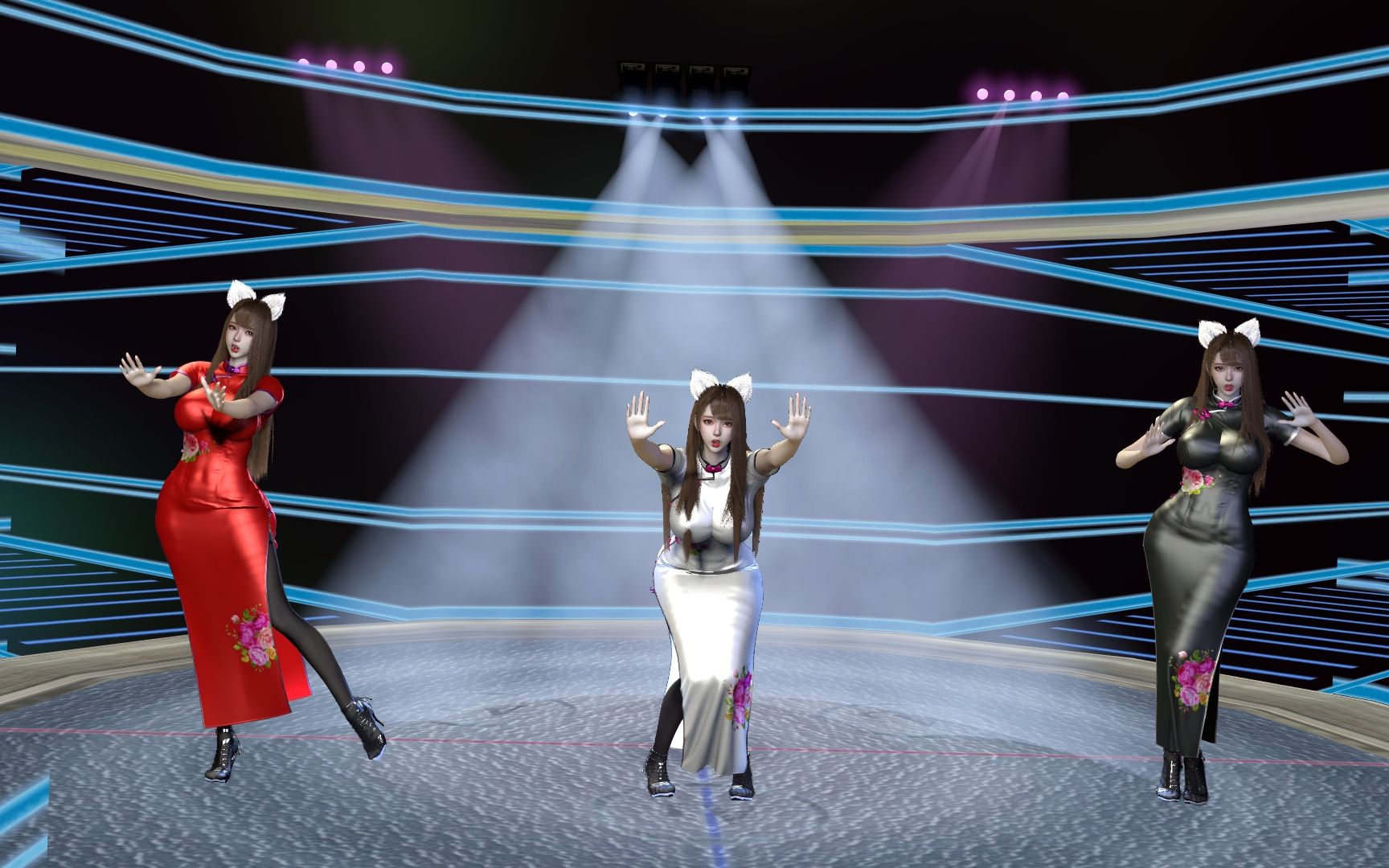 VAM超清旗袍小姐姐团来了