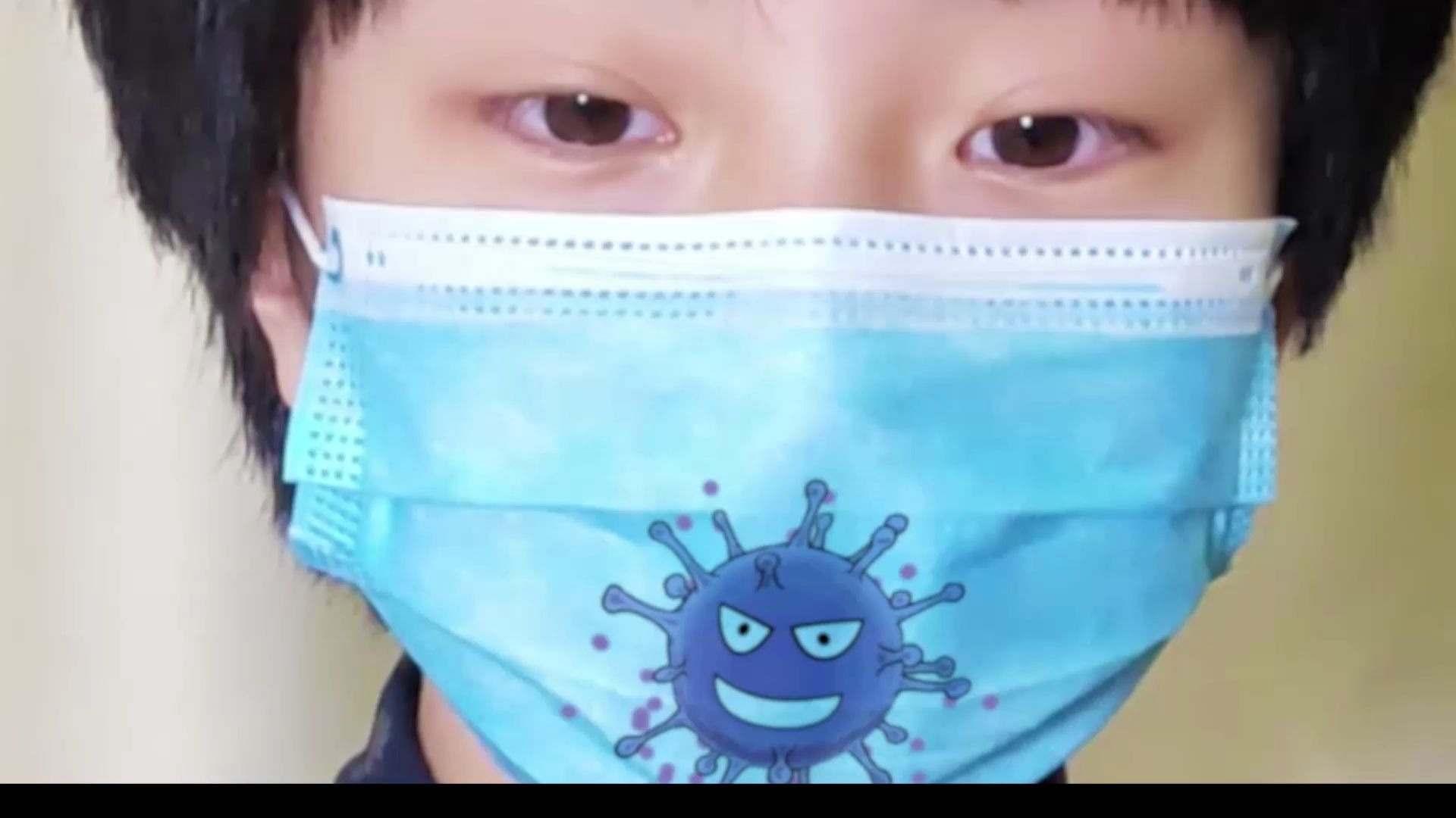 口罩上的卡通小动画!AE插件lockdown10分钟特效制作!