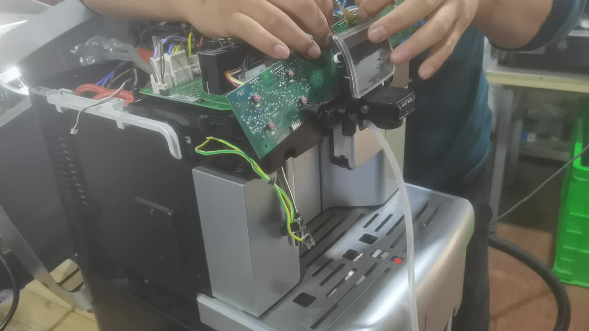 成都喜客咖啡机维修保养,四川saeco咖啡机售后检查 (6)