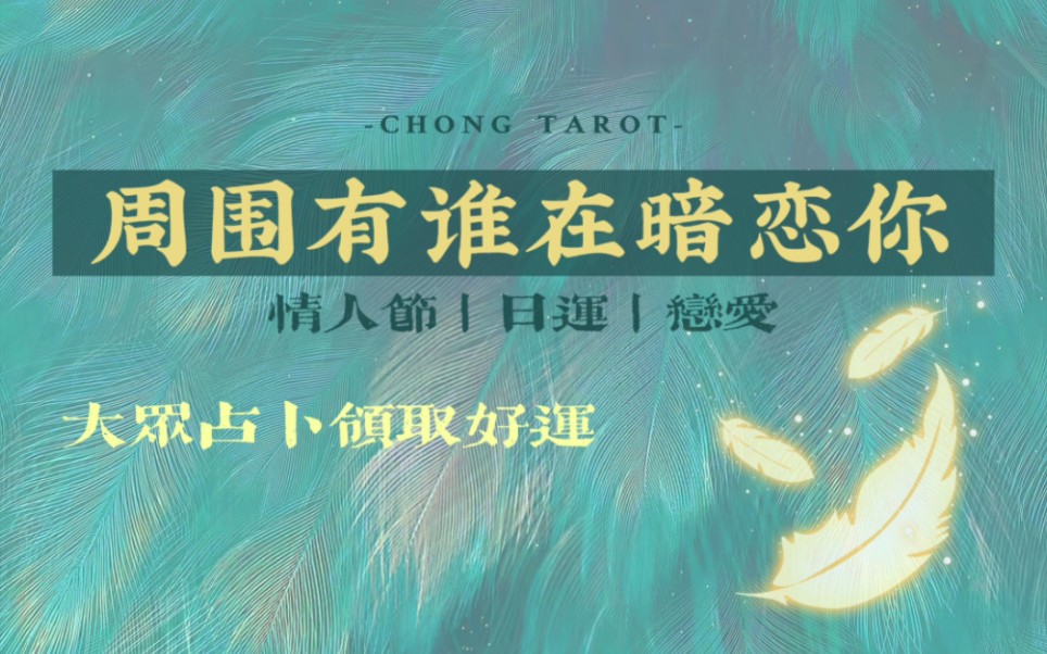 【小翀塔罗】情人节和暗恋你的人双向奔赴?还是保持冷漠各过各?