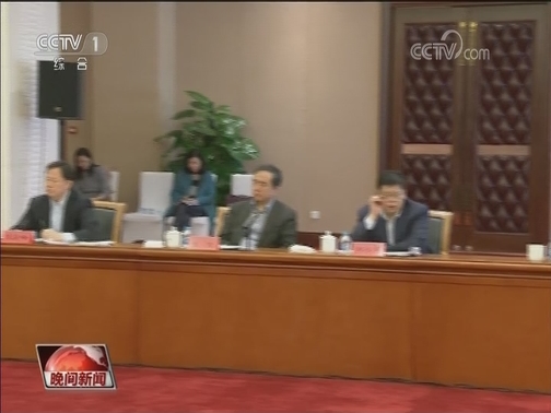 [视频]王晨出席中国法学会会长会议