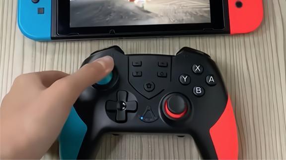 国产性价比新款switch手柄!支持震动体验唤醒还有编程哦!