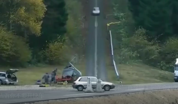 时速200码汽车碰撞测试,让你看变魔术,直接撞上到底会发生什么