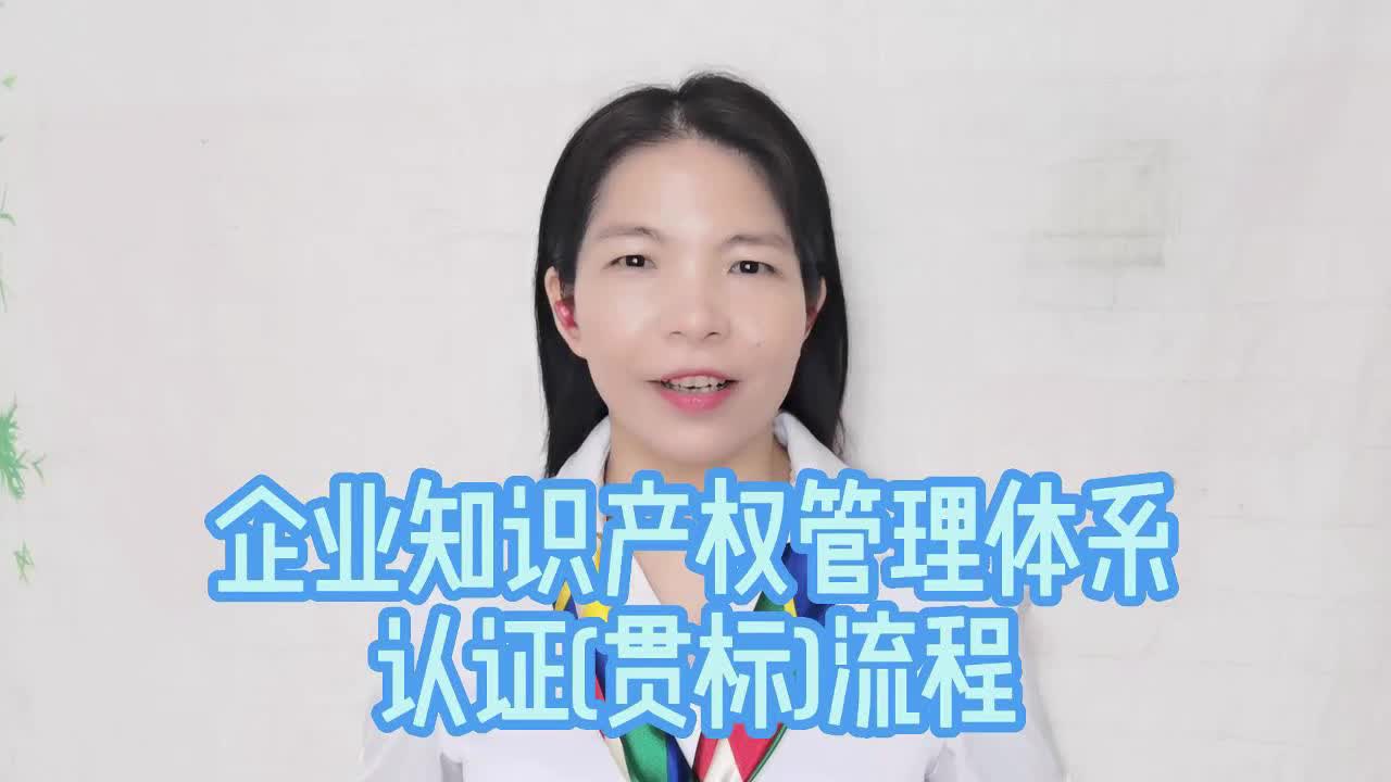 企业知识产权管理体系认证(贯标)流程