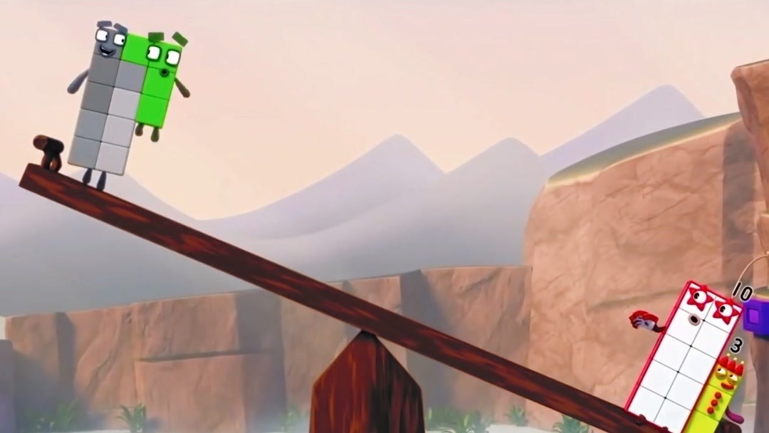 数字积木 搞笑动画:别慌13哥 我们来救你了 坚持住了!