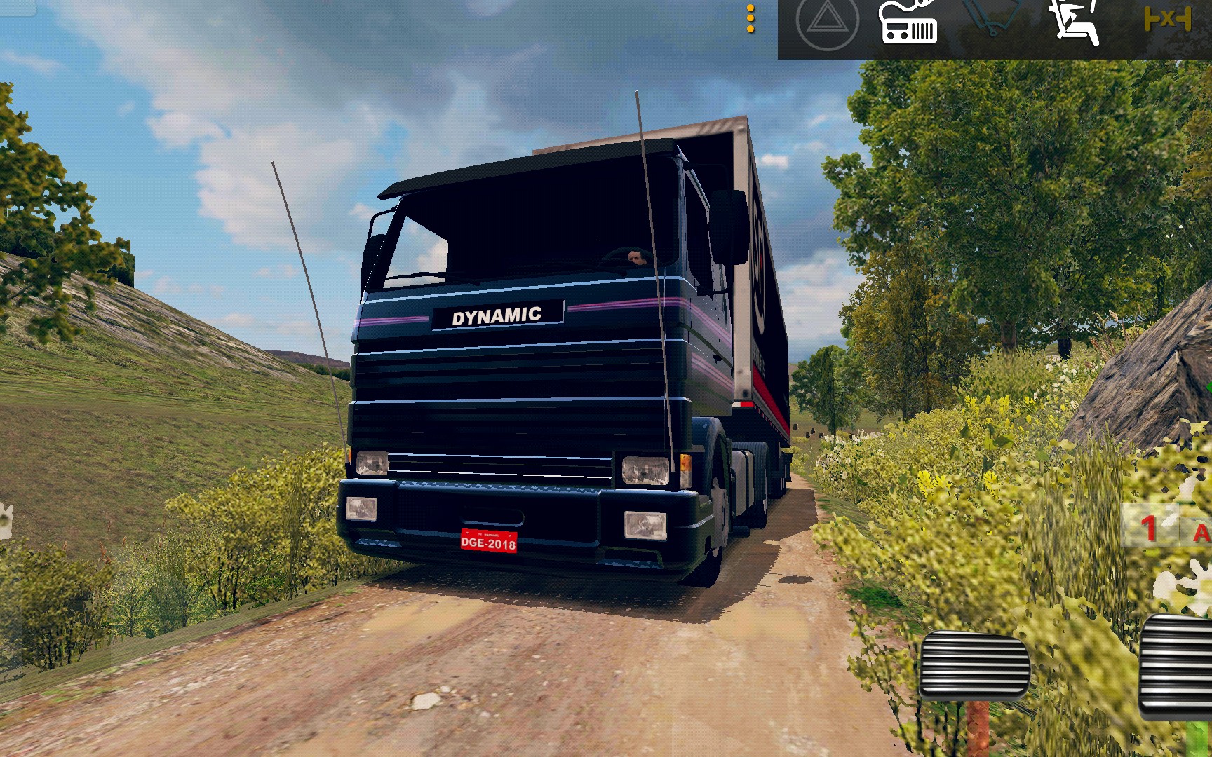 超逼真的,手机版欧洲卡车模拟