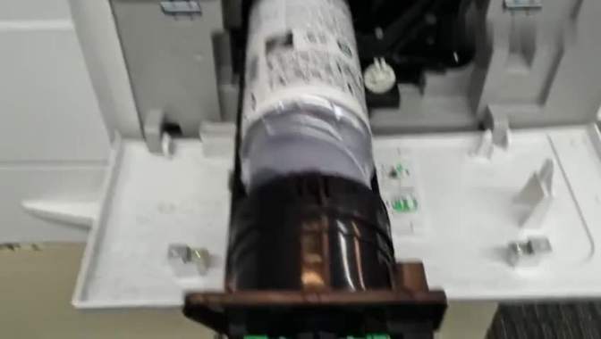 理光2014如何更换墨盒