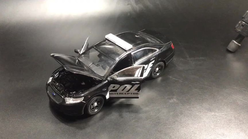 福特金牛警车汽车模型合金仿真车辆#汽车模型 #模型 #小比例车模