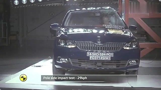 斯柯达,晶锐,欧洲安全碰撞测试,老款车着实不安全呐