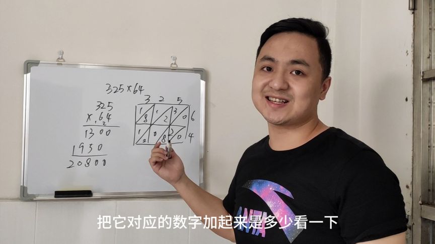 竖式计算和意大利的格子算法,哪一个更加方便,更加适合你呢?