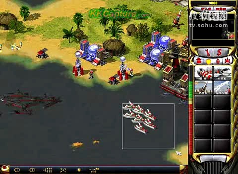 红警2(完整电影版)苏联任务(正常模式)06划分