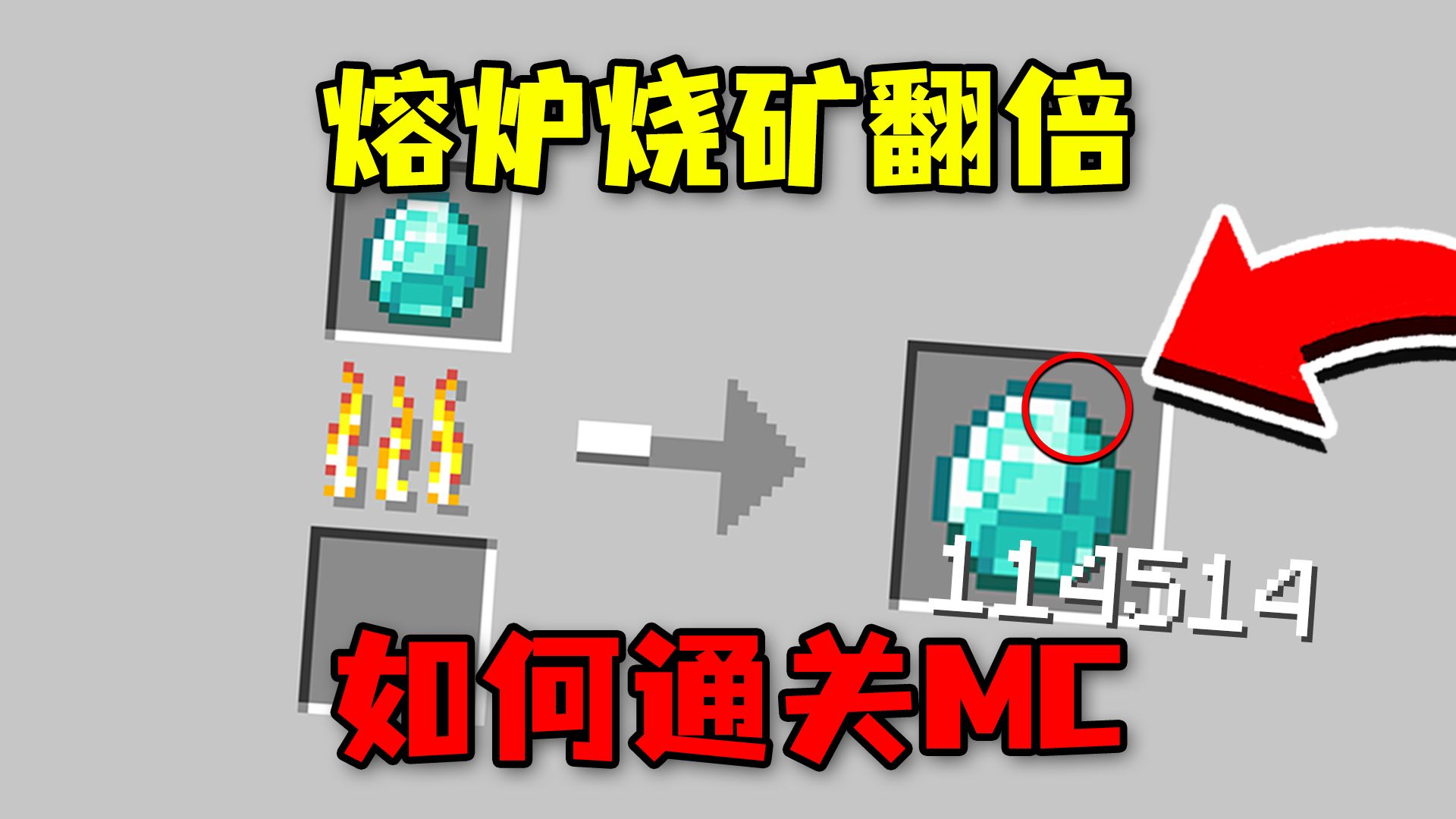 当MC熔炉可以复制物品,该怎样生存呢?