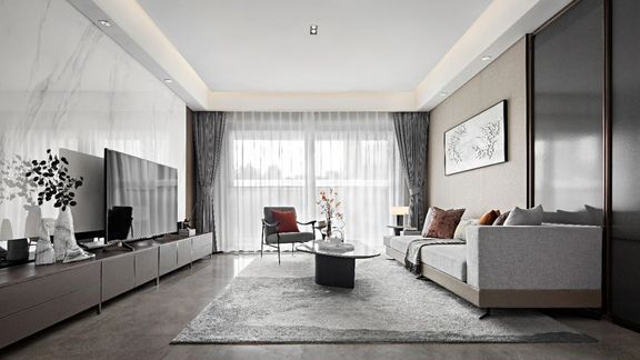 [设计案例分享]现代东方美学,素净淡雅
