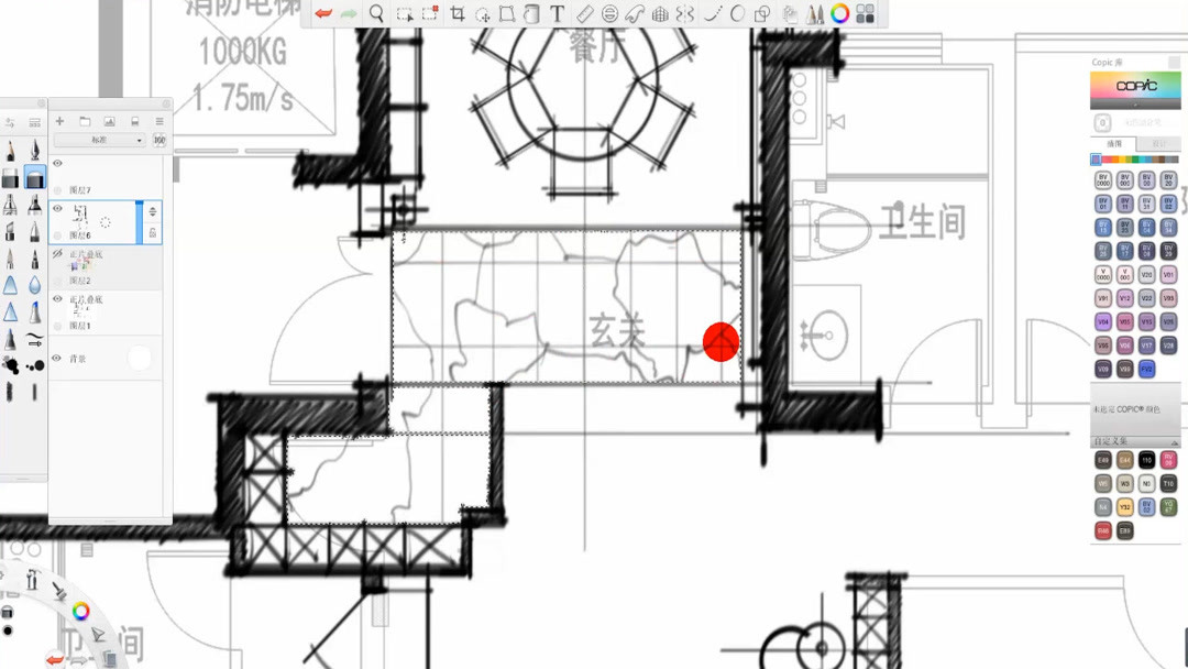 「室内设计」精湛的设计就是充分利用每一平空间