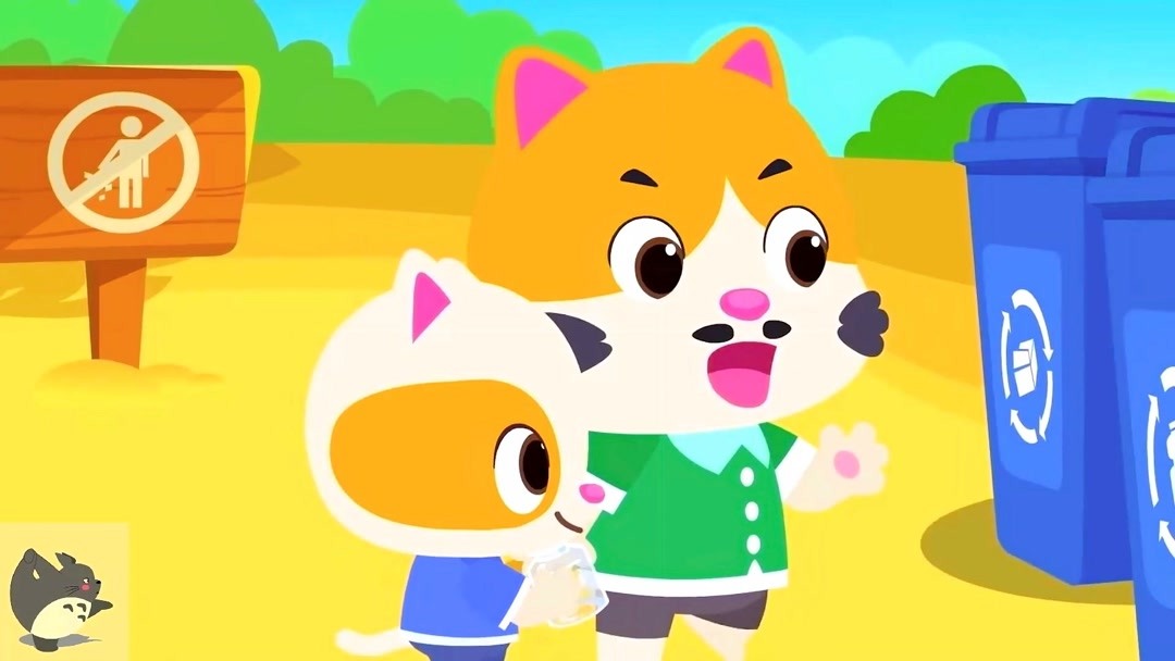 儿童动画:幼儿儿歌,幼儿歌谣,幼儿故事,垃圾一定要分类哦