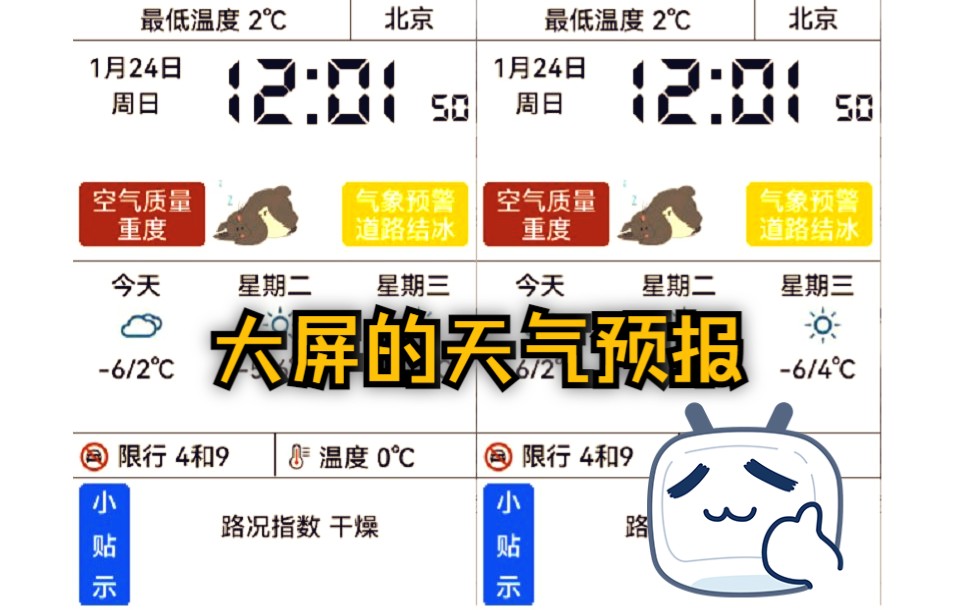天气预报