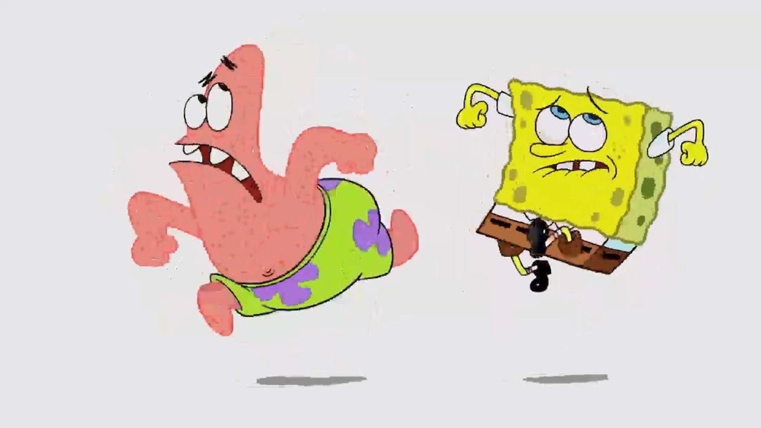 海绵宝宝之 会动的简笔画