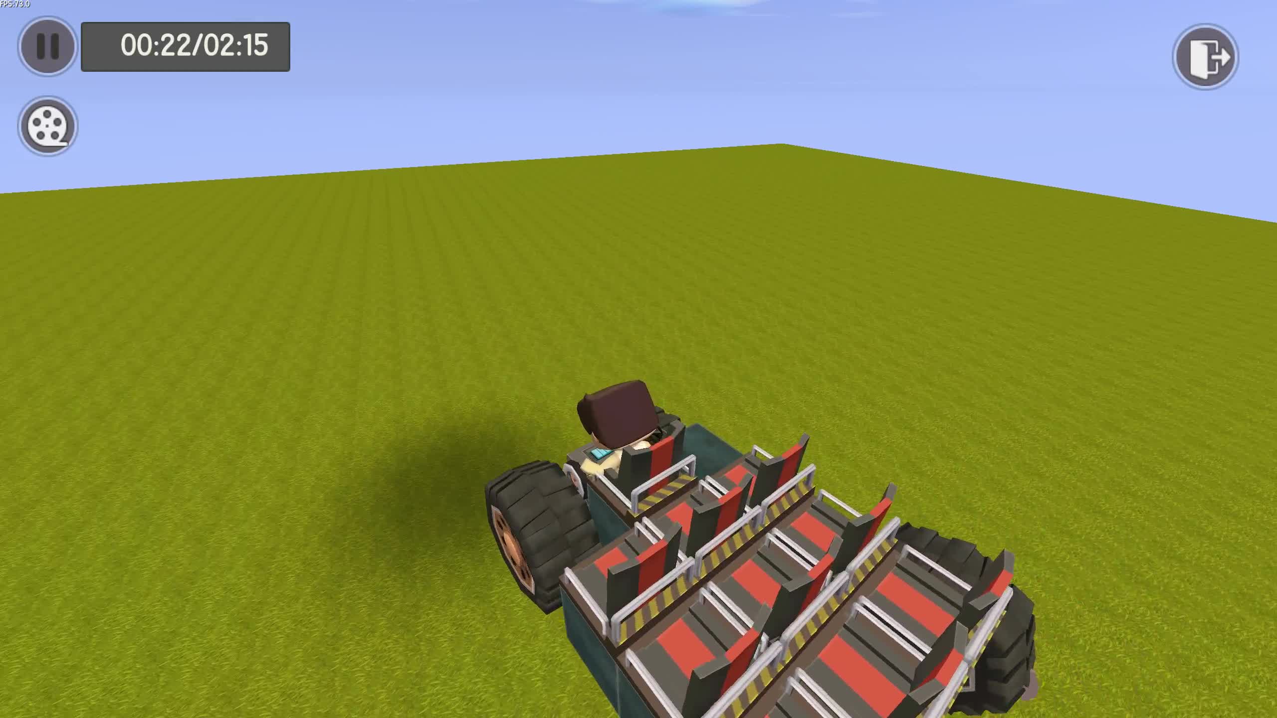 迷你世界:终于可以开车了,还有9个位置,小伙伴们快来上车