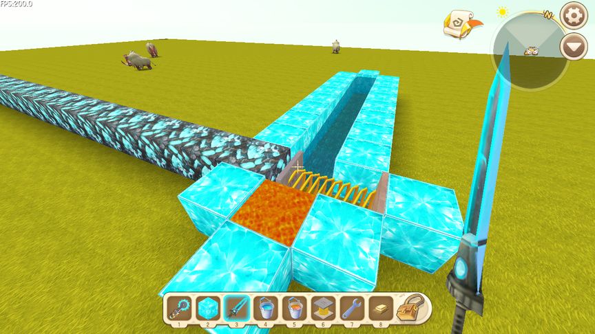 迷你世界:刷无限钻石机教程,拥有大量用不完的钻石