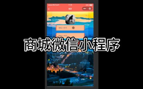 基于微信小程序的商城微信小程序