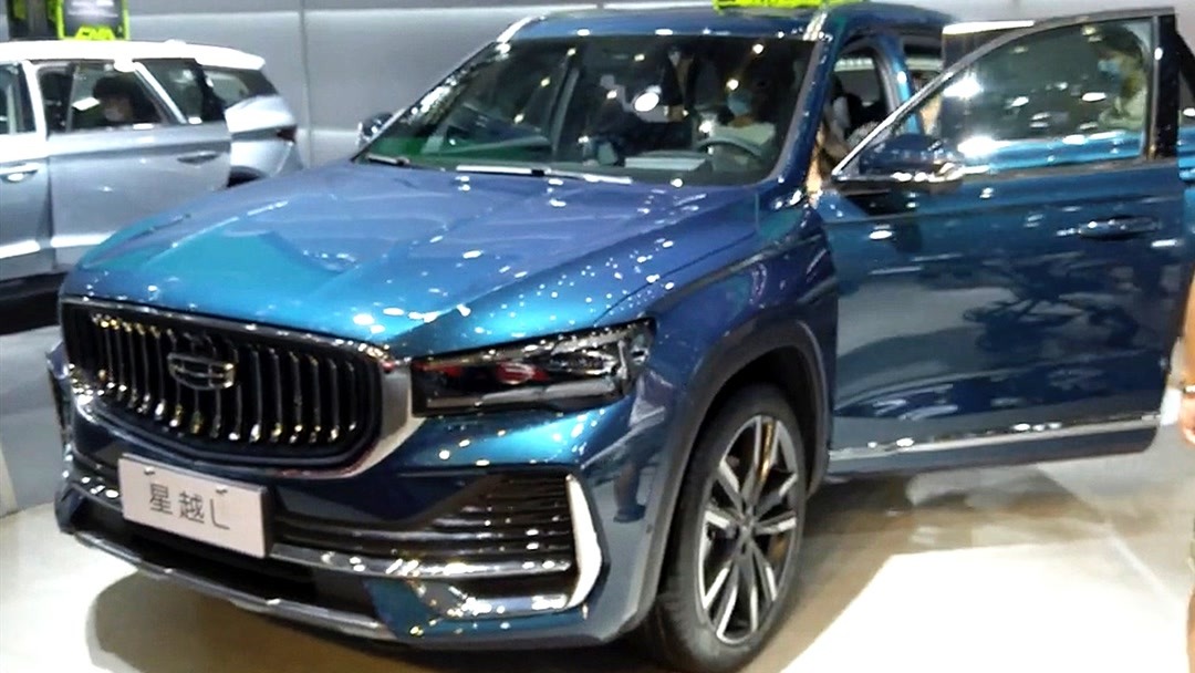 2021款吉利星越L霸气亮相,比途观L漂亮,16万不要太喜欢了!
