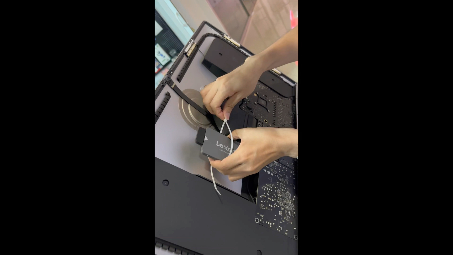 苹果一体机更换硬盘,苹果电脑维修