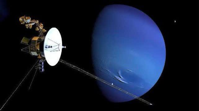 旅行者1号探测器,从64亿公里外拍摄的地球,渺小得连尘埃都不算